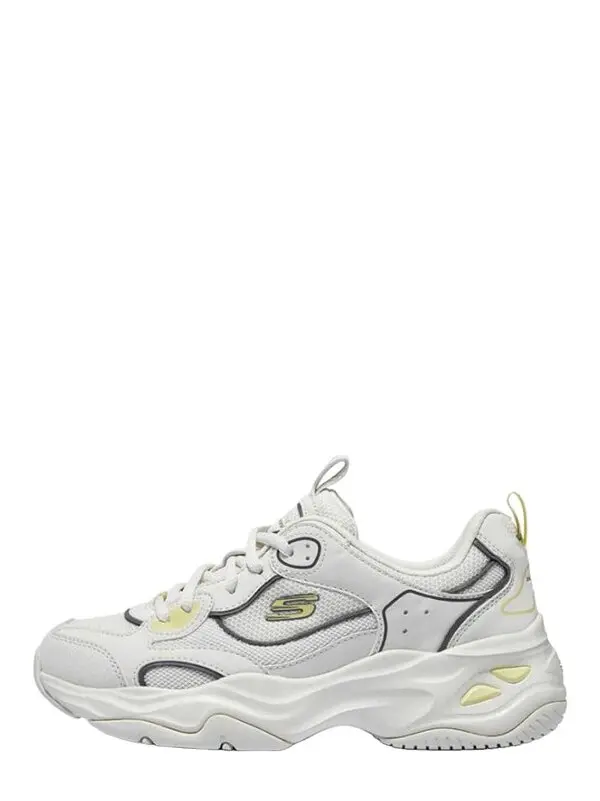 Sketchers D'lites 4.0 Sneakers - Grey/white