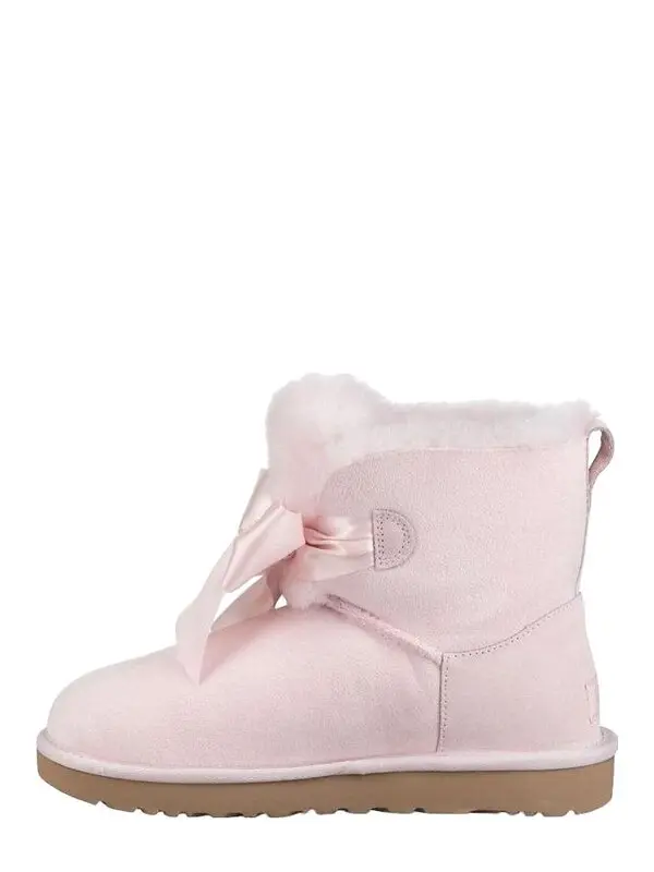 UGG Mini Bow Fleece Lined Boots - Pink