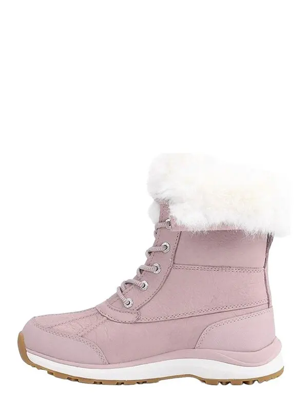 UGG Adirondack Iii Fluff Lace Up Boots - Pink