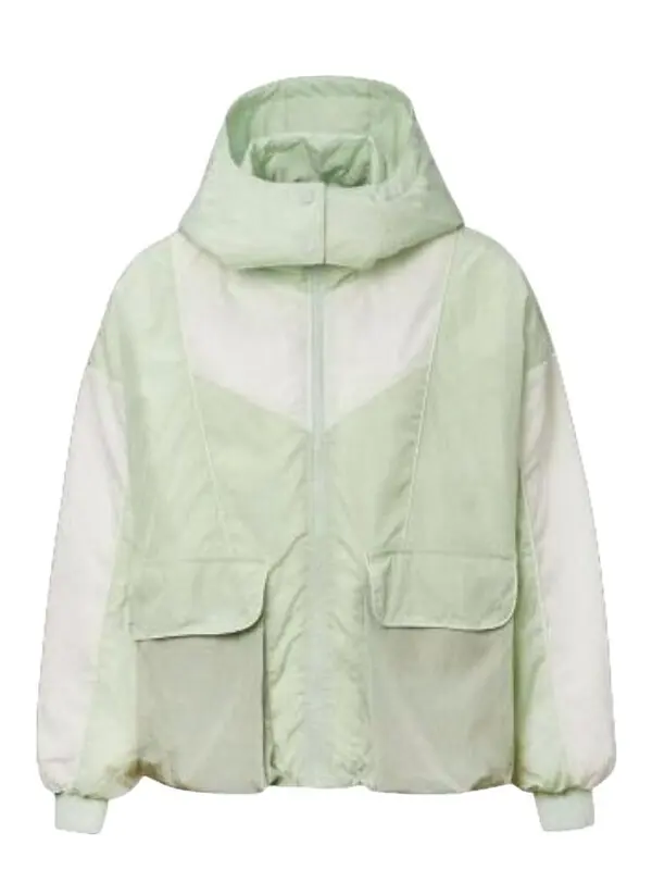 CONVERSE Hooded Windproof Insulated Jacket - Teal