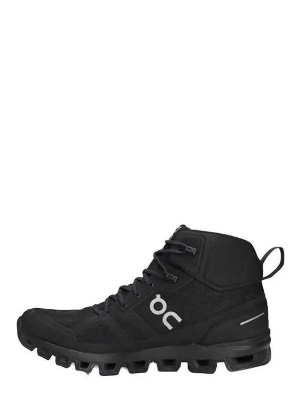 On Cloudrock Waterproof Hiking Boots - Black