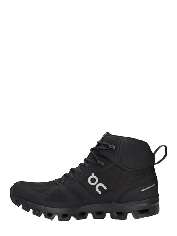 On Cloudrock Waterproof Hiking Boots - Black