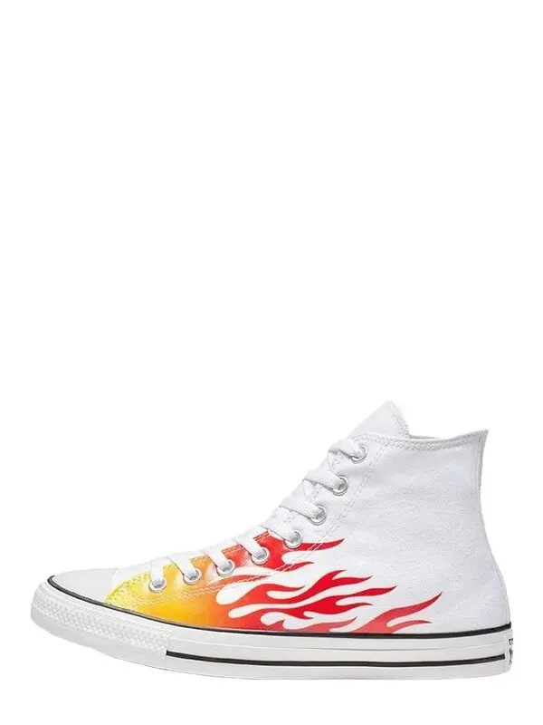 CONVERSE Chuck Taylor All Star High Top Sneakers - White/red