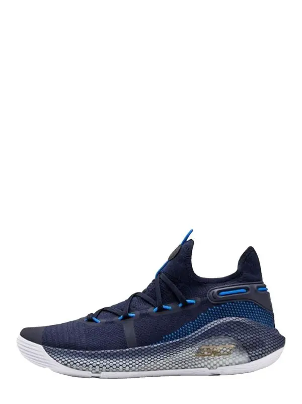 Under Armour Curry 6 Team Basketball Shoe - Blue