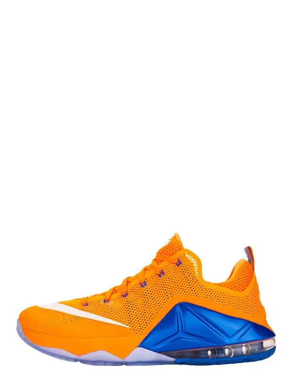 Nike Lebron 12 Low Basketball Sneakers - Orange