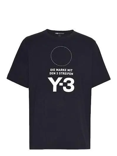 Adidas Y-3 Yohji Yamamoto Short Sleeve T-shirt - Tan