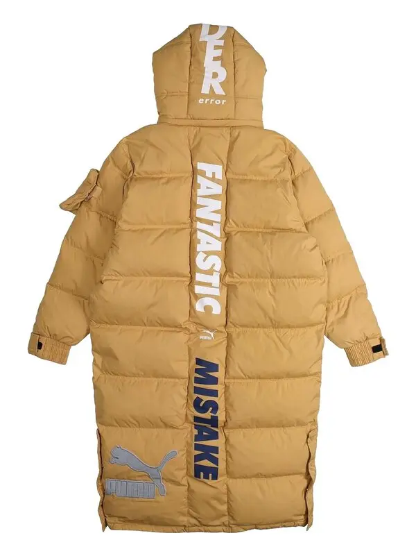 PUMA X Ader Error Down Coat - Tan/white/black
