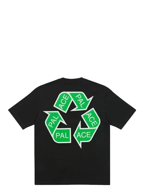 PALACE P Cycle T-shirt With Back Logo - Black