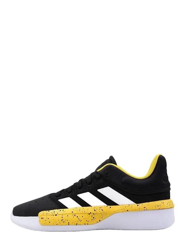 Adidas Pro Adversary Low Top Sneakers - Black/yellow