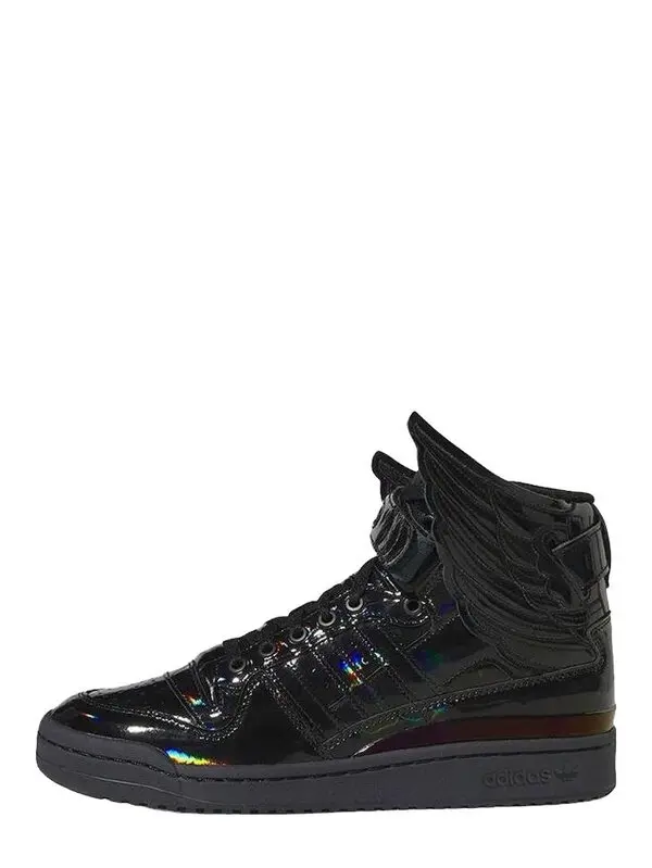 Adidas Jeremy Scott X Forum Wings 4.0 High Top Sneakers - Black