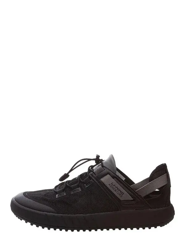 LI-NING Casual Shoes With Tie Fastening - Black