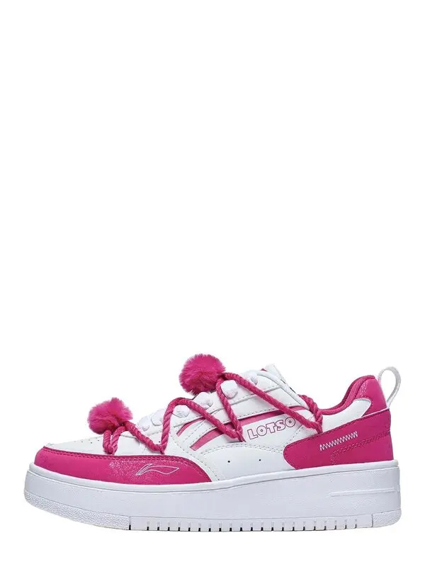 LI-NING X Disney Skate Shoes 'lotso - White/pink