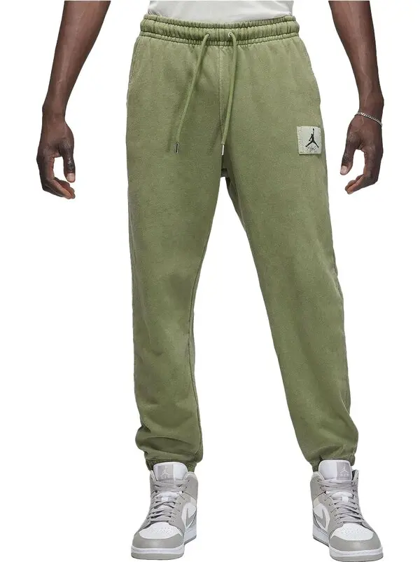 JORDAN Flight Fleece Sweatpants Green - Olive