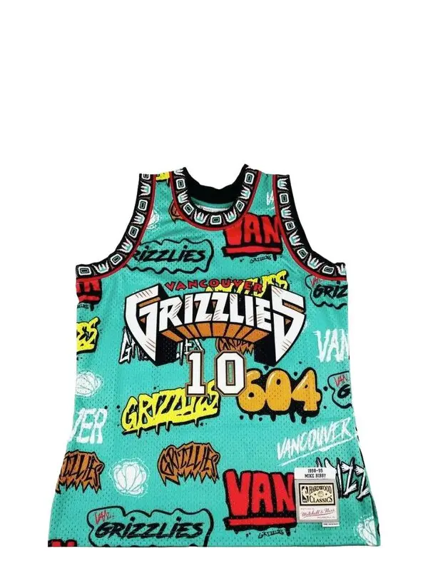 Mitchell & Ness Memphis Grizzlies Graphic Basketball Vest - Default Colorway