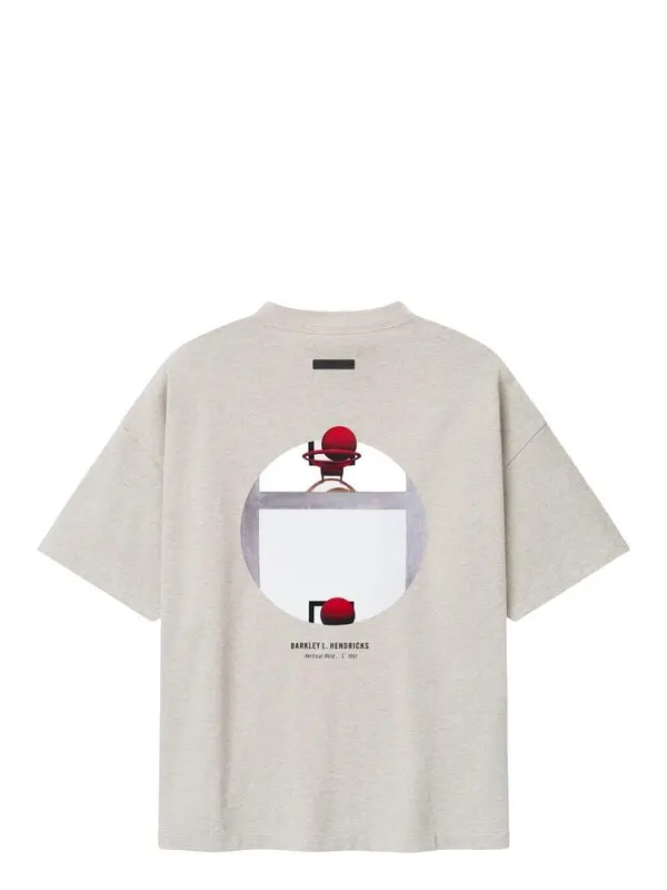 Fear Of God X Nba X Barkley Hendricks 90s T-shirt - Heather Stone