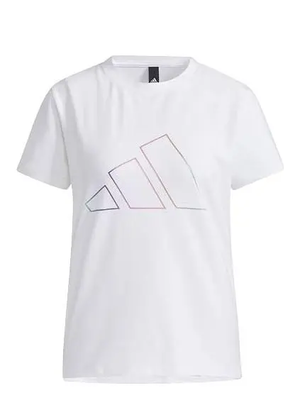 Adidas Fi Mountain Logo White T-shirt - Default Color