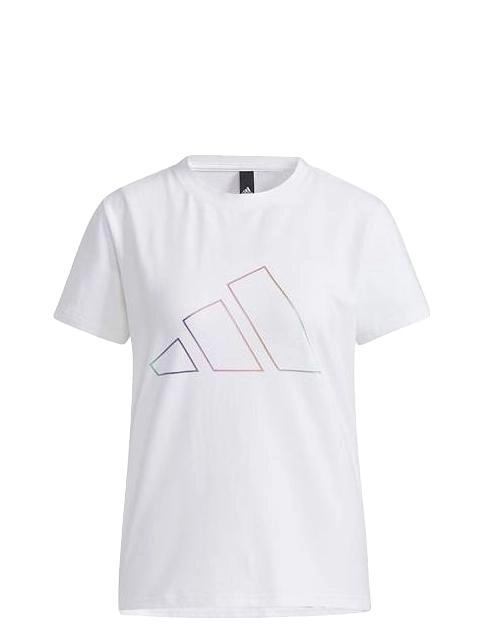 Adidas Fi Mountain Logo White T-shirt - Default Color