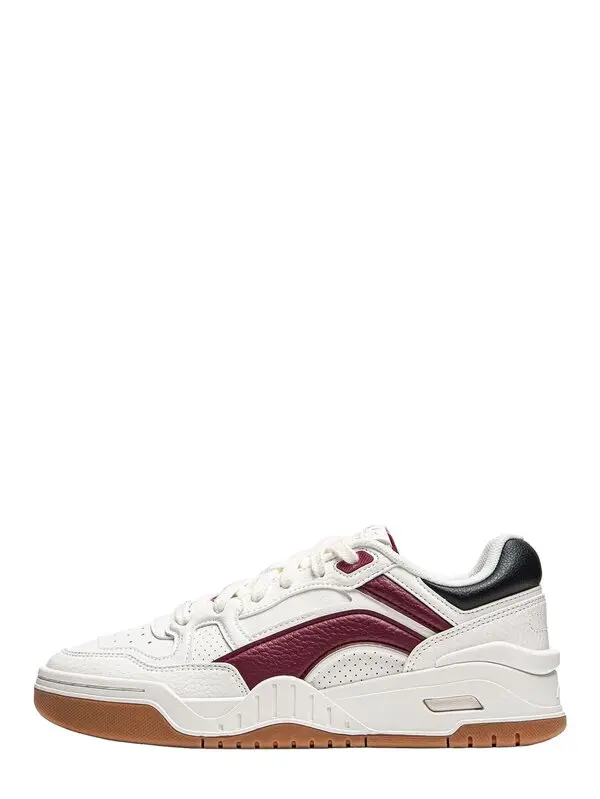 LI-NING Moon White 2.0 Sneakers - White/red/brown