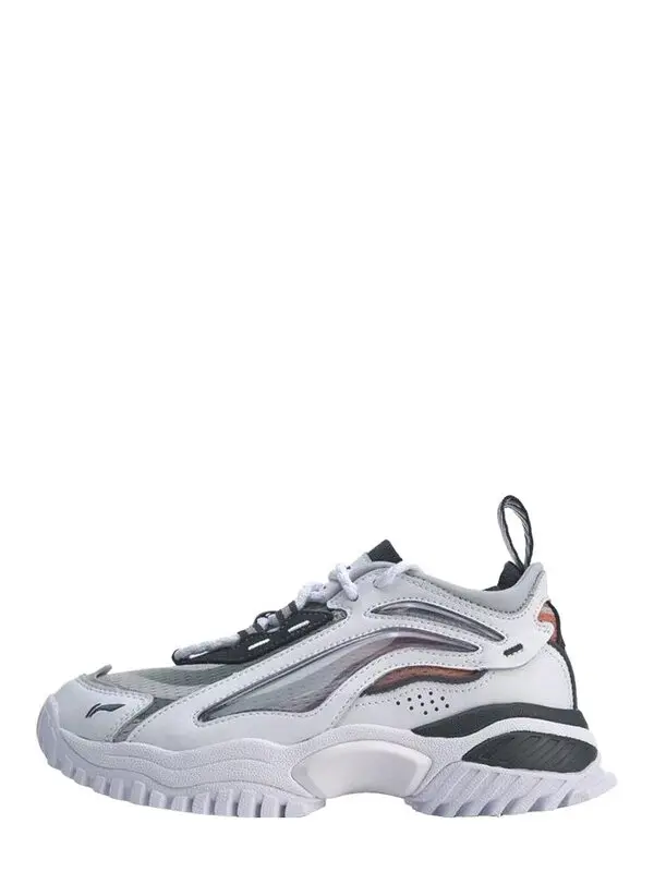 LI-NING Aurora Windwalker X Gilt Bad Five Athletic Sneakers - White/grey