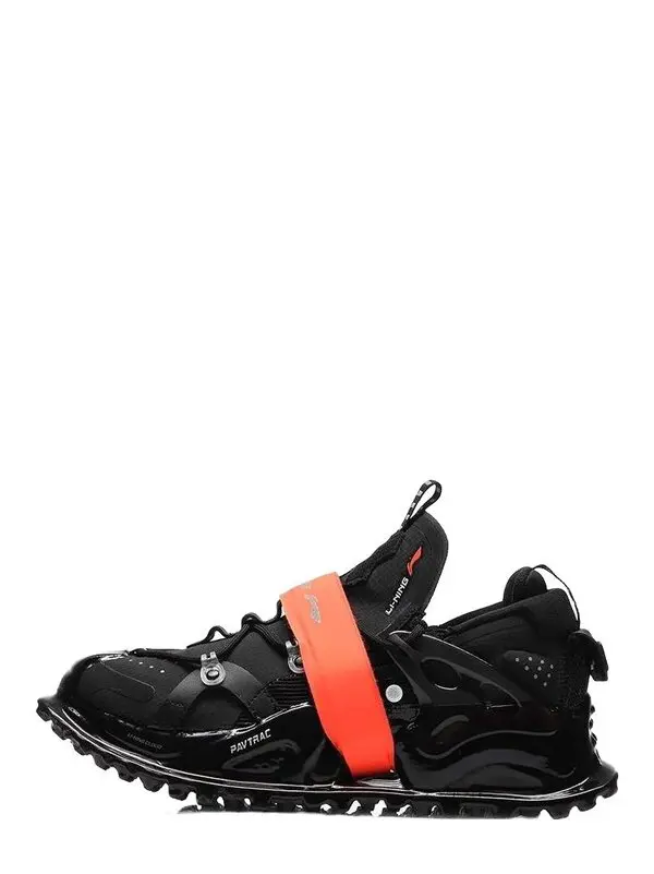 LI-NING Titan Halo Paris Fashion Week Sneakers - Black/red