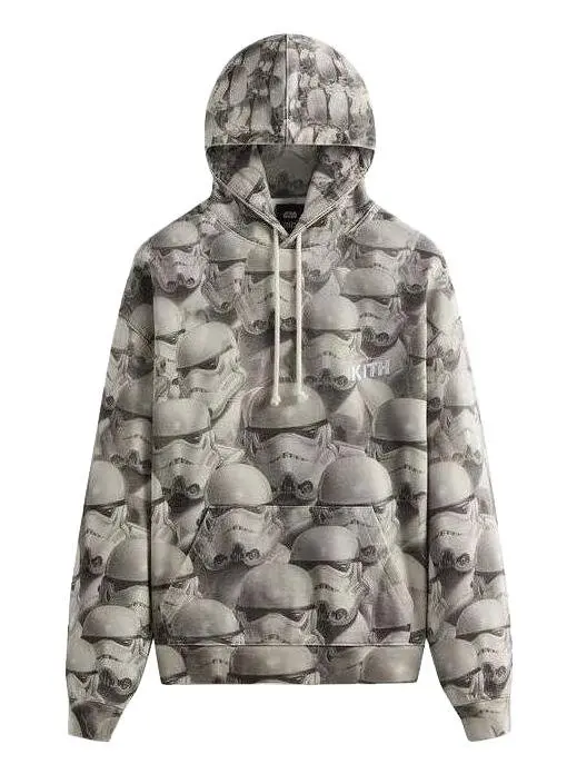 Kith X Star Wars Stormtrooper Vintage Hoodie - Waffle