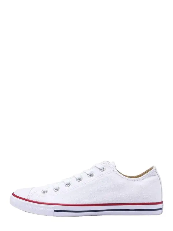 CONVERSE Chuck Taylor All Star Low Top Sneakers - White/red
