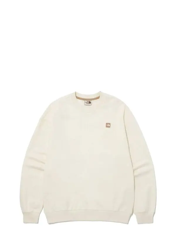The North Face Patch Crewneck Sweater - Beige