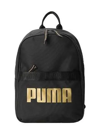PUMA Core Base Backpack - Black/gold