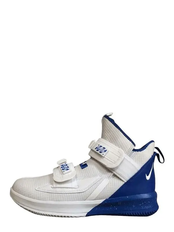 Nike Lebron Soldier 13 Tb High Top Sneakers - White/blue