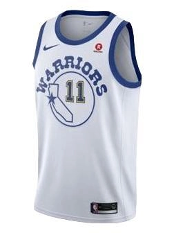 Nike Nba Golden State Warriors #11 Basketball Jersey - White
