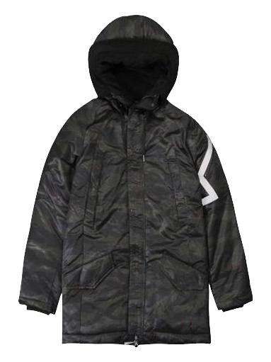 JORDAN Air Sports Hooded Down Coat - Black