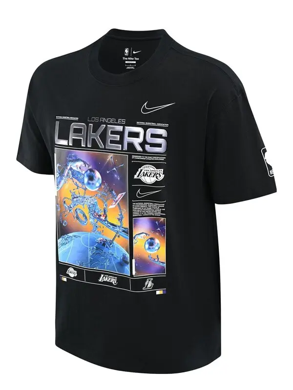 Nike Los Angeles Lakers Courtside T-shirt - Black/multi-color