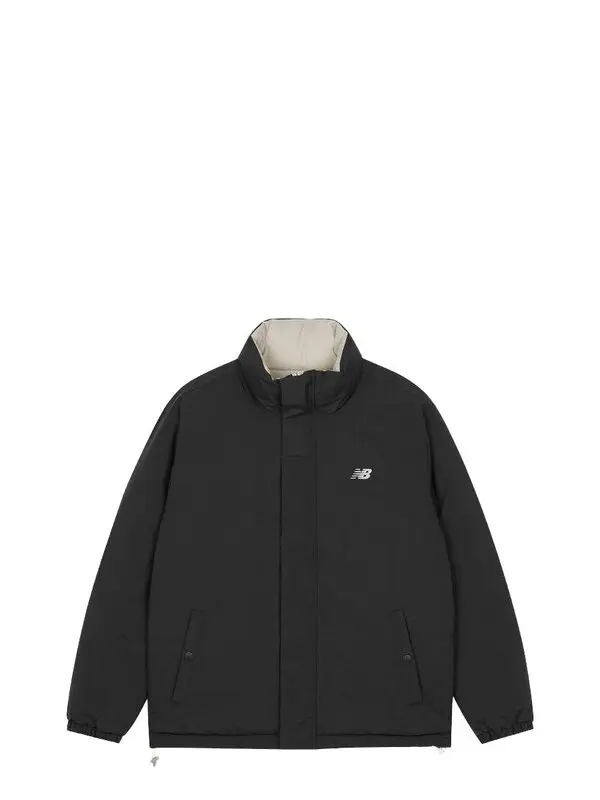 NEW BALANCE Waterproof Puffer Jacket - Black/grey