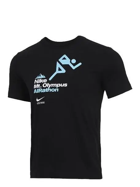 Nike Airathon Graphic T-shirt - Black