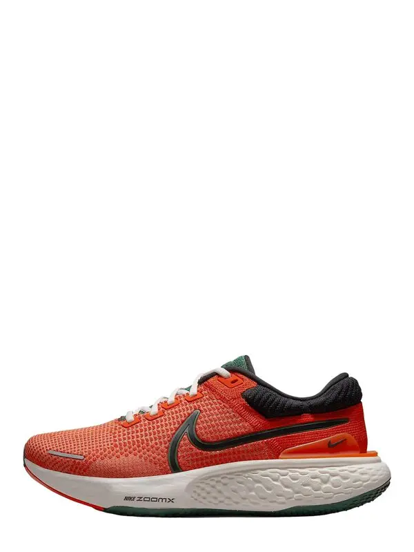 Nike Zoomx Invincible Run Flyknit 2 Athletic Sneakers - Orange/black