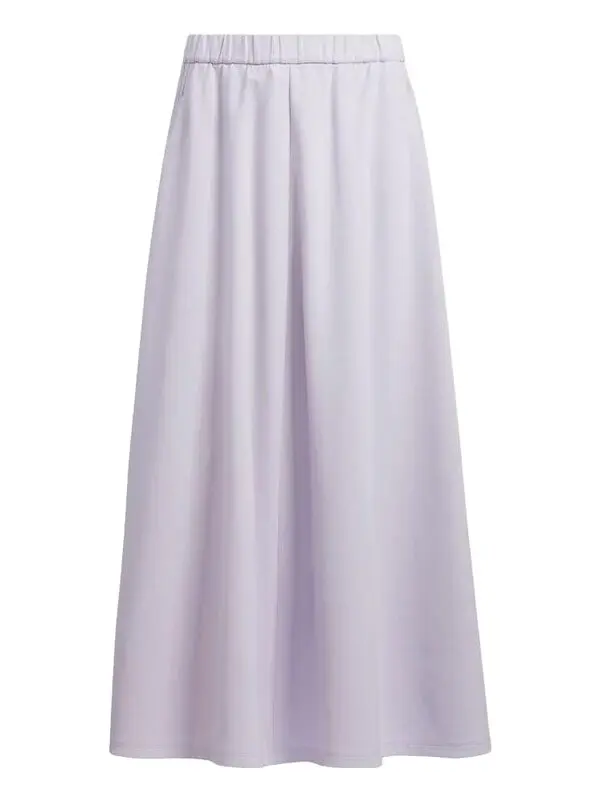 Adidas 3-stripes Loose Double Knit Skirt - Purple