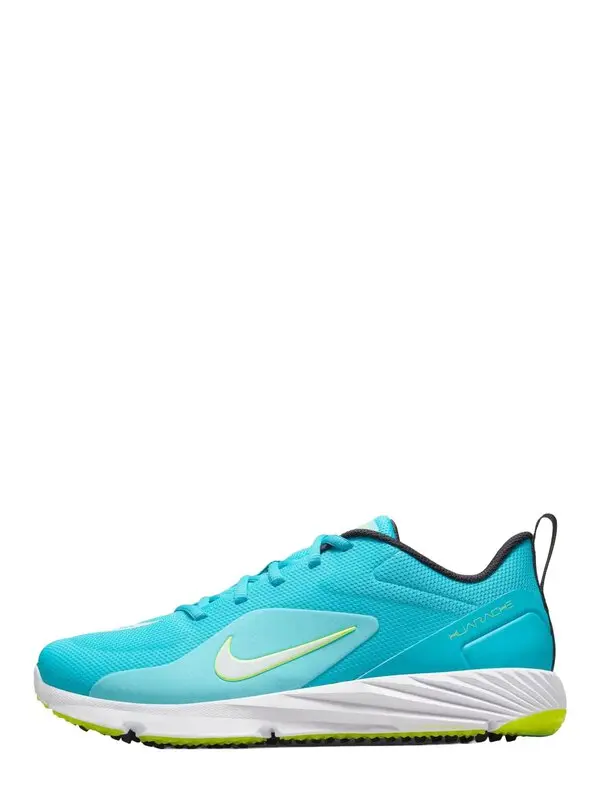 Nike Alpha Huarache 8 Pro Turf Athletic Shoes - Blue/green