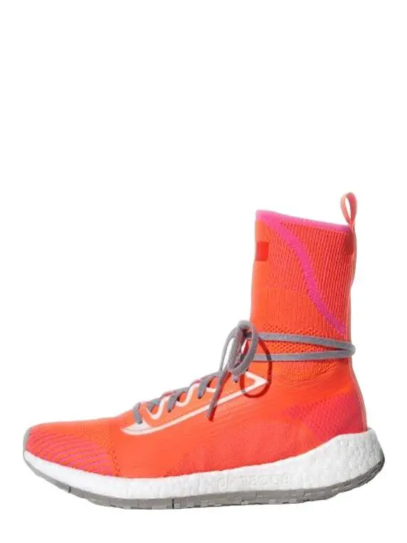 Adidas Stella Mccartney X Pulseboost Hd Mid High Top Sneakers - Orange