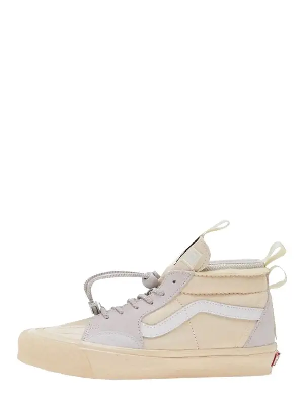VANS Vault X Advisory Board Crystals Sk8-hi Ext Ecru Sneakers - Ecru White