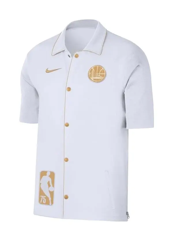 Nike Dri Fit Nba Golden State Warriors Showtime Top - Default Colorway