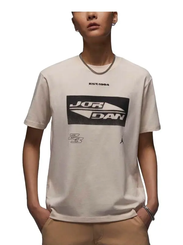 JORDAN Graphic T-shirt - Light Tan