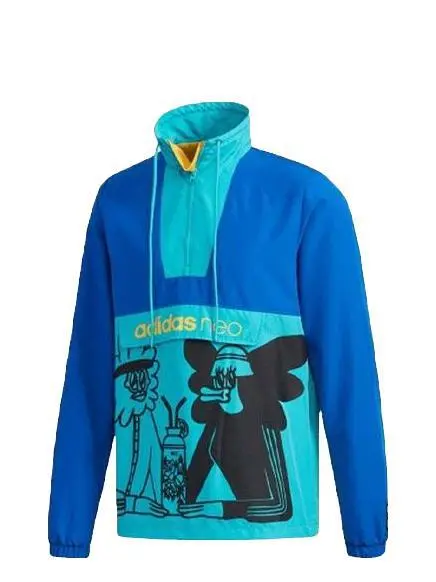 Adidas Neo Radio W Anorak Windbreaker - Blue