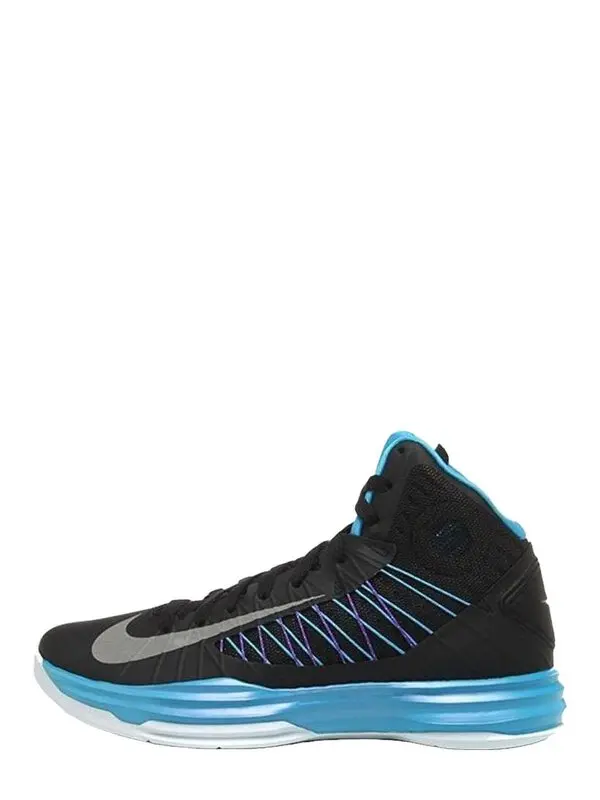 Nike Lunar Hyperdunk Basketball Sneakers - Black/blue