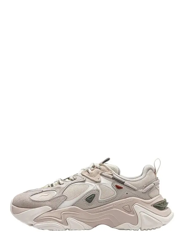 LI-NING Counterflow Qianxingce 2 Athletic Sneakers - Grey/beige