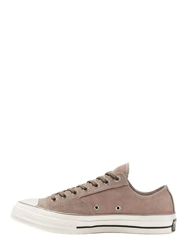 CONVERSE Chuck 1970s Leather Low Top Sneakers - Brown