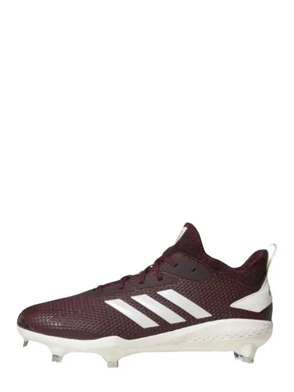 Adidas Adizero Afterburner 5 Cleats - Red/white