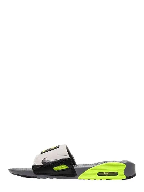 Nike Max 90 Slide - Smoke Grey-volt-black-grey Fog