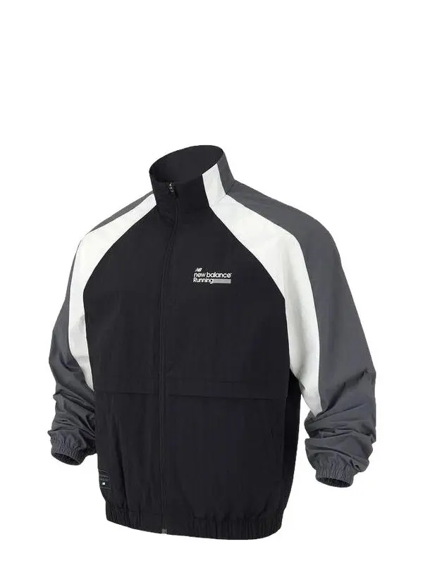 NEW BALANCE Sport Jacket - Black/white/grey