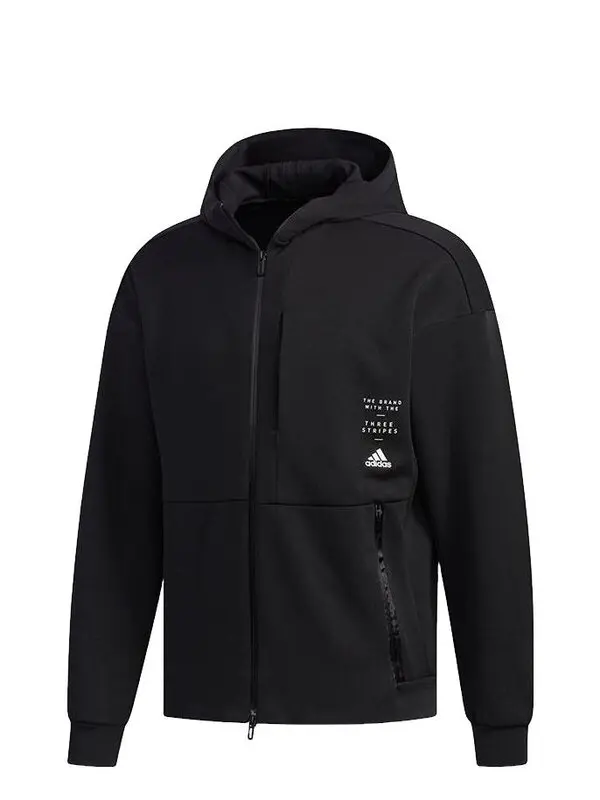 Adidas Id Sweat Hoodie Jacket - Black