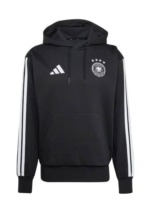 Adidas Germany Dna Fleece Hoodie - Black